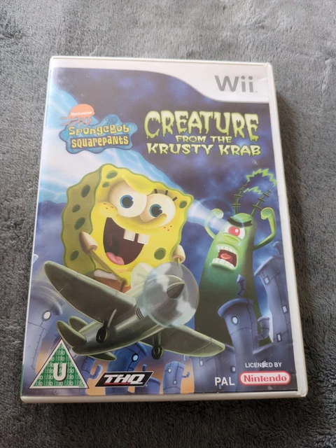 SPONGEBOB SQUAREPANTS: CREATURE from the Krusty Krab (Wii) - Game PAL £ ...