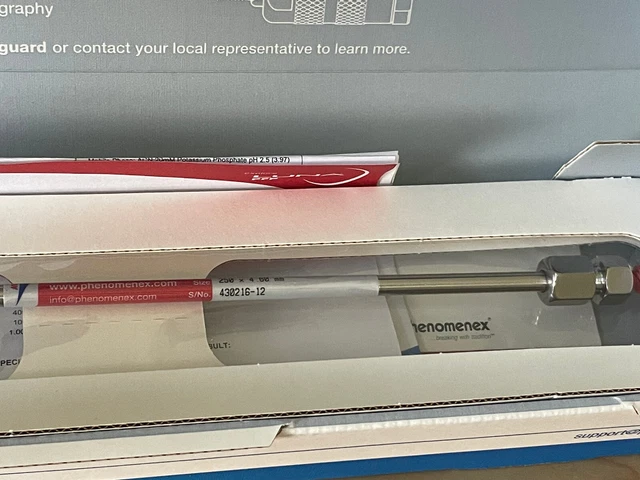 NEW HPLC COLUMN Phenomenex Luna PFP(2) 5u 250x4.6mm 00G-4448-E0 £260.53 ...