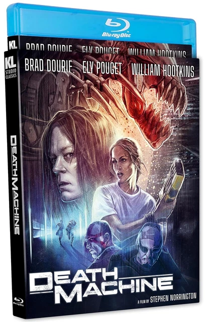 DEATH MACHINE BLU-RAY Brad Dourif Ely Pouget William Hootkins Stephen ...