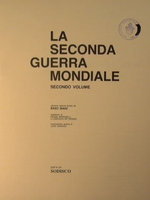 LA SECONDA GUERRA Mondiale EUR 80,00 - PicClick FR