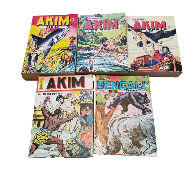 LOT DE BD Petit Format AKIM lot de 6 Albums reliés / TBE EUR 42,00 ...
