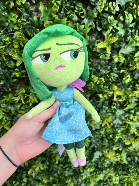 DISNEY STORE AUTHENTIC Inside Out Pixar Disgust Plush Soft Toy £19.99 ...