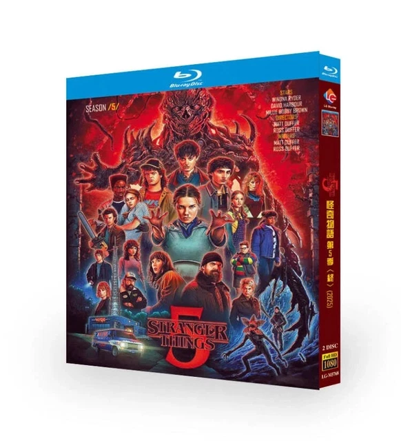 STRANGER THINGS SEASON 5‎ (2025)：2-Disc All Region New Box Set BD £22. ...