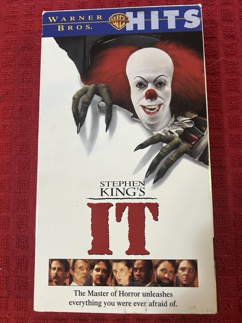STEPHEN KINGS IT VHS Movie Horror 1990 £18.80 - PicClick UK