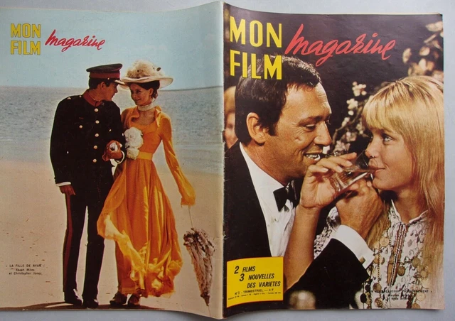 MON FILM MAGAZINE-MAURICE Ronet-Lucienne Hamon-Robert Mitchum-Sarah ...