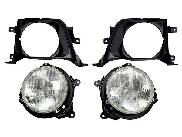 TOYOTA GENUINE LAND CRUISER PRADO 90 Round Spotlight Lamp LH RH Cover ...