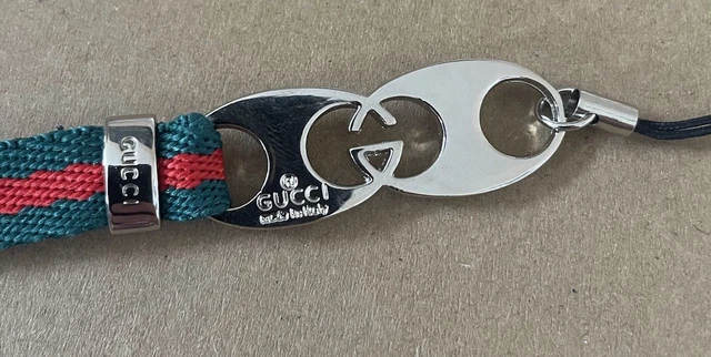 GUCCI ITALY AUTHENTIC Italian Designer Mobile Phone Strap Keychain Bag ...