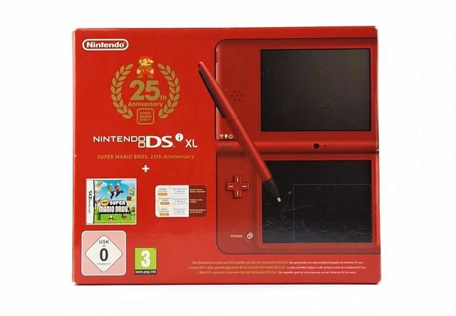 NINTENDO DSI XL 25th Anniversary Super Mario Bros Edition - Console ...