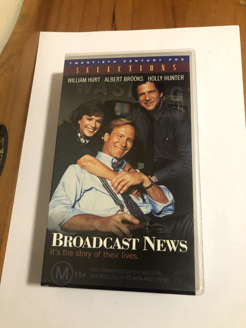 BROADCAST NEWS VHS Tape Sealed William Hurt Holly Hunter PAL Format $45 ...
