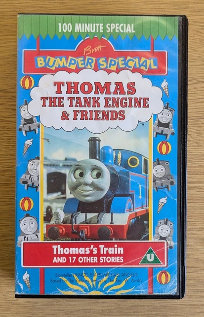 THOMAS THE TANK Engine & Friends VHS Bumper Special Thomas’s Train ...