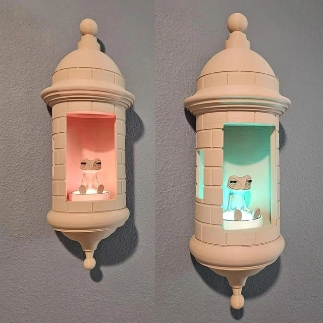 PUERTO RICAN GARITA Wall Coqui Lamp High Foot Wall Mounted Light £6.77 ...