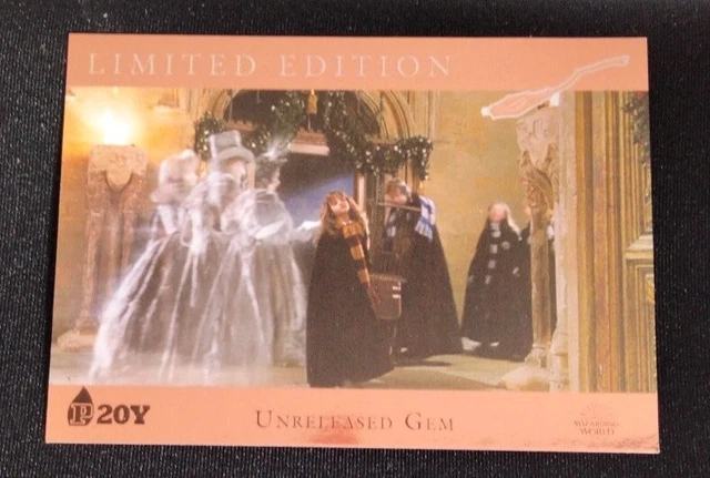 PANINI HARRY POTTER & Philosophers Stone 20th Anniversary Card 49/50 ...