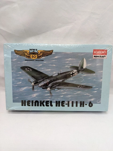 ACADEMY MINICRAFT HEINKEL He-111 H-6 Scale 1:144 Model Aircraft Kit £17 ...