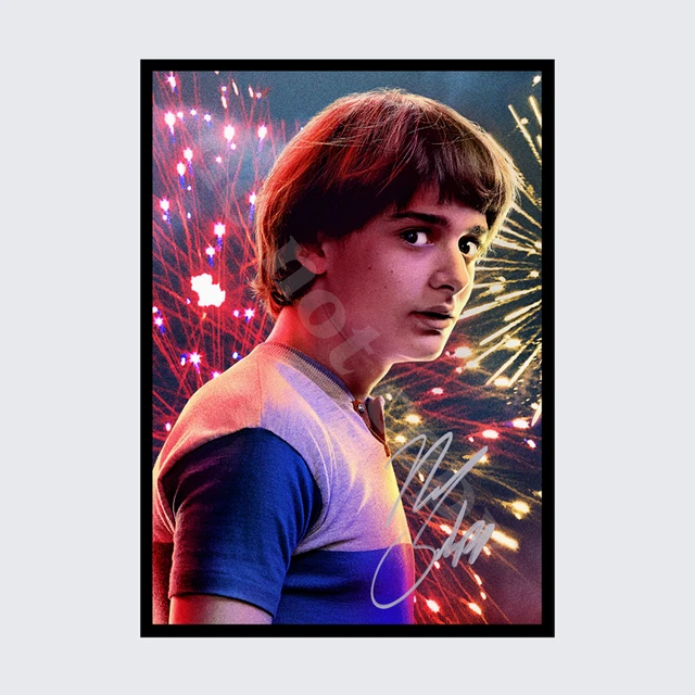 NOAH SCHNAPP WILL Stranger Things Signed Autograph Poster Print A5 A4 ...