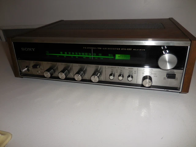 VINTAGE SONY STR-230 Stereo Receiver Fully Functional Restored $202.50 ...