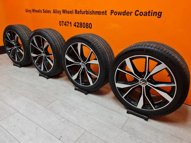 GENUINE VOLKSWAGEN VW Tiguan R Line Misano 20" Alloy Wheels With Good ...