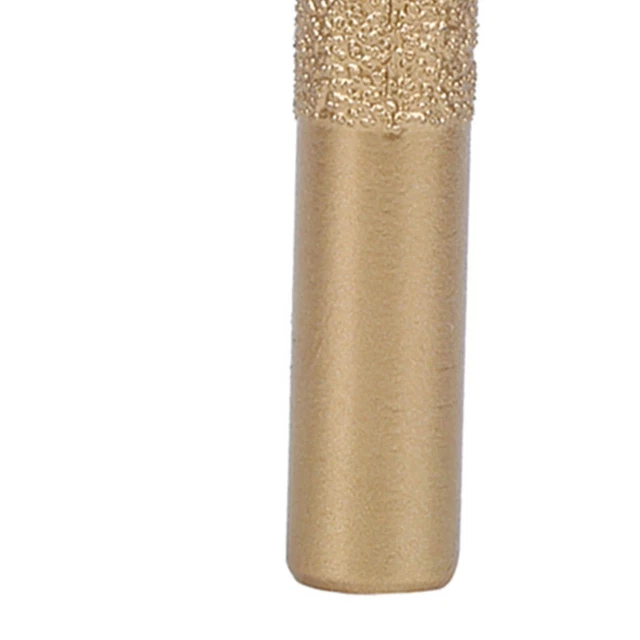 ROUTER BITS GOLDEN Brazed Straight Shank For Quartz Stone Marble Seam ...