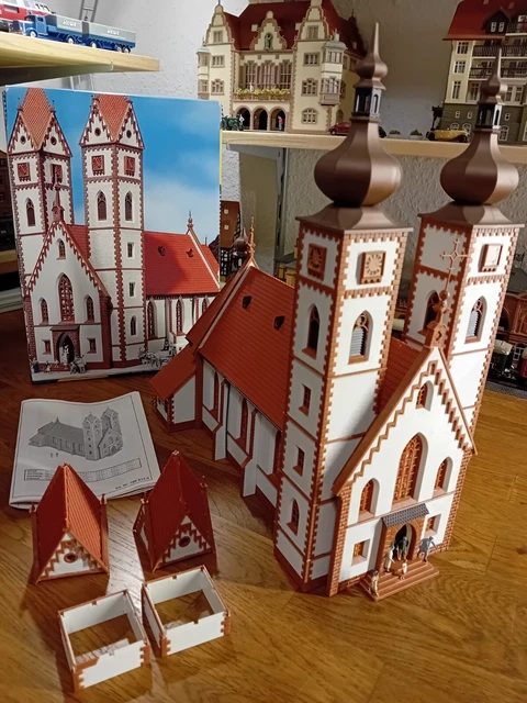 FALLER H0 EXKLUSIV Modell B-905 Klosterkirche / Perfekt Gebaut ...