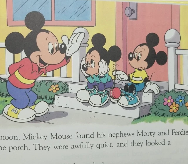 MICKEY’S REMARKABLE READING Adventure Morty & Ferdie Vintage 1993 Walt ...