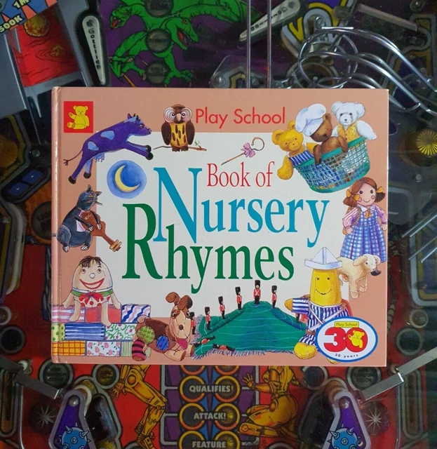 ABC PLAY SCHOOL Book Of Nursery Rhymes - Vintage 1996 Hardcover Book ...