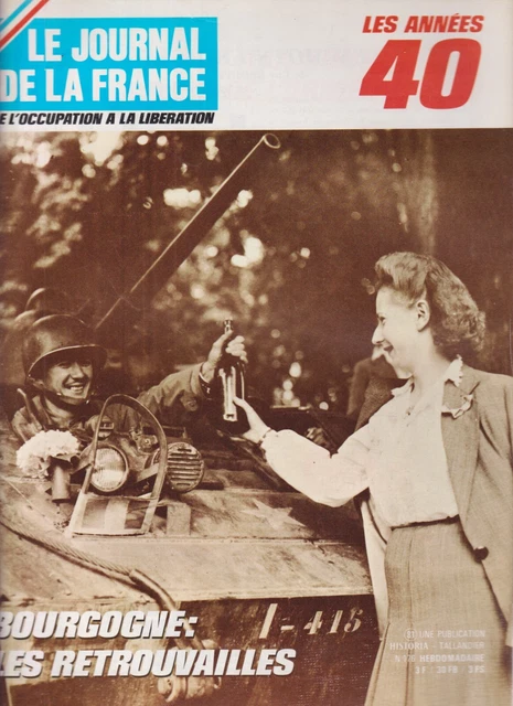 LE JOURNAL DE La France - Annees 40 N°81 De La Provence A La Bourgogne ...