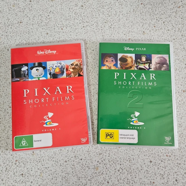 DISNEY PIXAR SHORT Films DVD Collection Volumes 1 & 2 (region 4) $18.00 ...