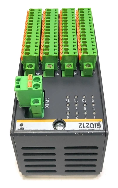 BACHMANN GIO212 UNIVERSAL Input/Output I/O PLC Module 12-Channel $326. ...