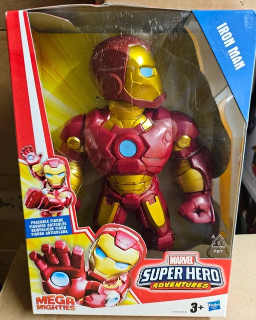 MARVEL SUPER HERO Adventures Iron Man Mega Mighties nuovo sigillato EUR ...