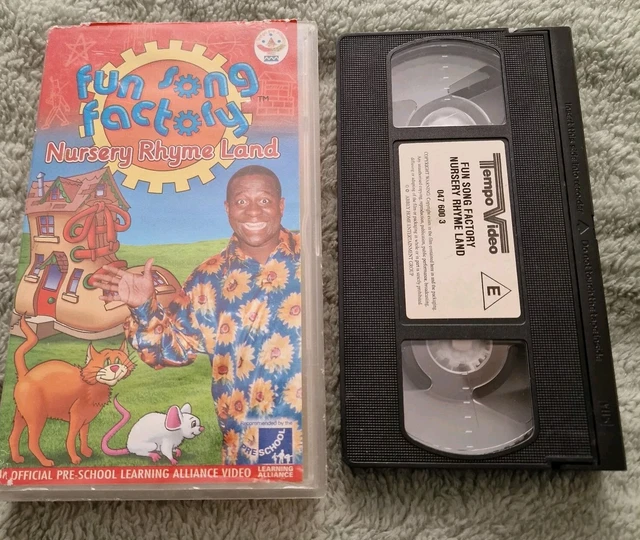FUN SONG FACTORY Nursey Rhyme Land Benson Phillips Pal Vhs Video Kids ...