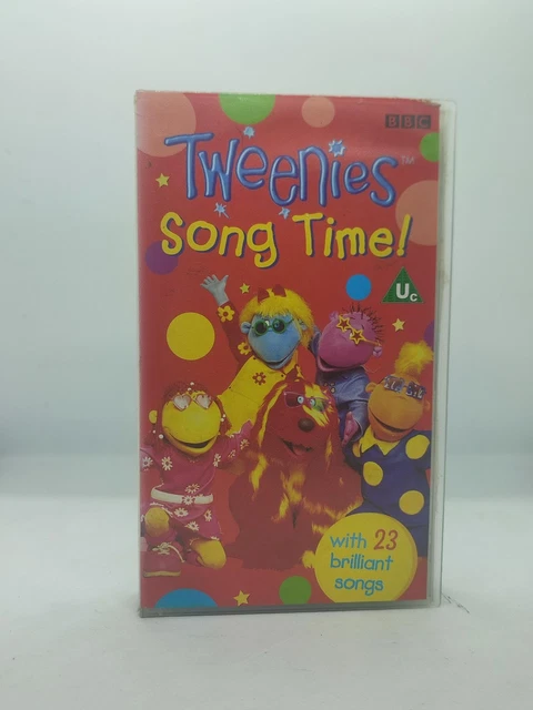 TWEENIES SONG TIME! On VHS Video Cassette Tape £6.29 - PicClick UK
