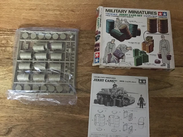 TAMIYA 1/35 JERRY Cans 35026 Military Model Kit EUR 5,81 - PicClick DE