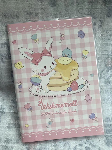 WISH ME MEL 2024 Schedule Book Sanrio Notebook £41.48 - PicClick UK