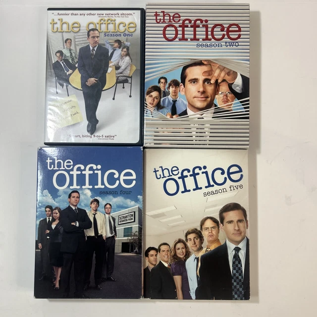 THE OFFICE: DVD Lot Television Season 1,2,4,5 Complete Very Good ...
