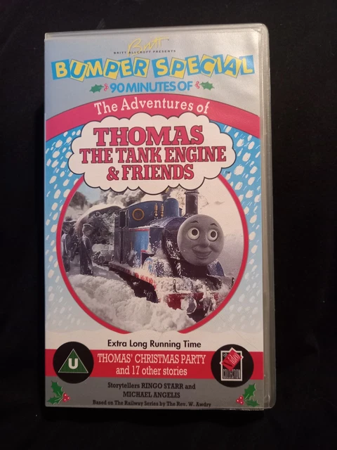 THOMAS THE TANK Engine - Vhs Video - Thomas’ Christmas Party Bumper ...