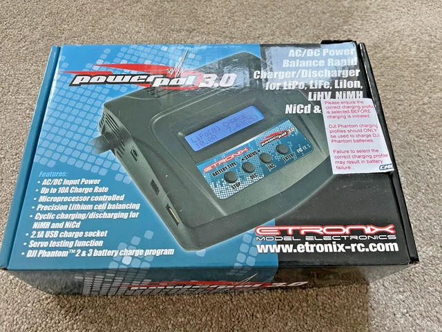 ETRONIX POWERPAL 3.0 Performance Charger/Discharger AC/DC - RC Car and ...