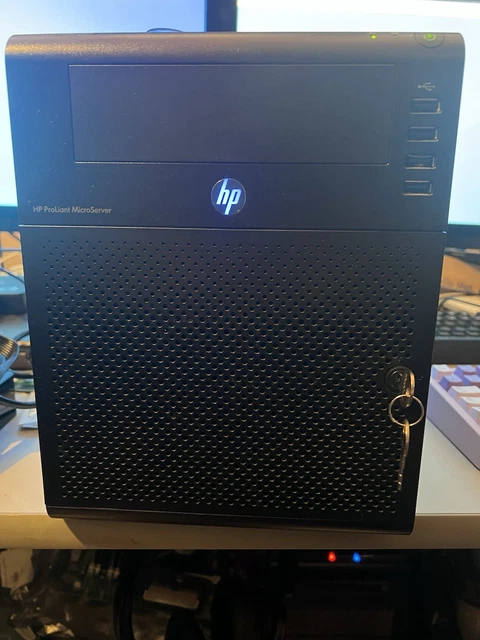 HP PROLIANT N36L Gen 7 MicroServer 1GB RAM, NAS for Homelab With DSM 4. ...