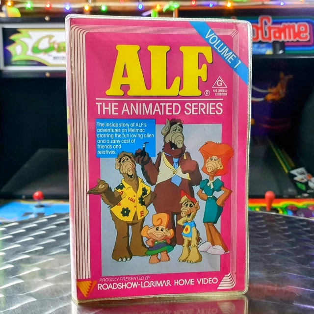 ALF THE ANIMATED Series Volume 1 - 1988 VHS Video Big Box Clamshell ...