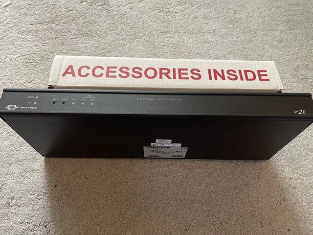 Crestron Cp2e Compact Control Processor With Rack Mount And Psu £29 50 Picclick Uk