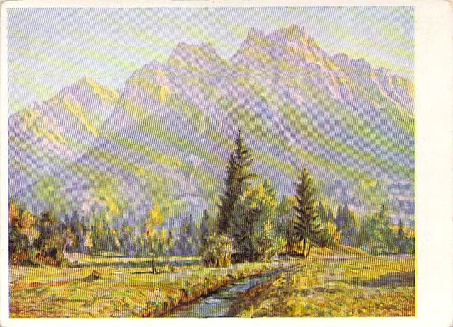 GREINAU AK OBB. Künstler Paul Sollmann Waxensteine Alpspitze bei Ansichtskarte EUR 5,95 ...