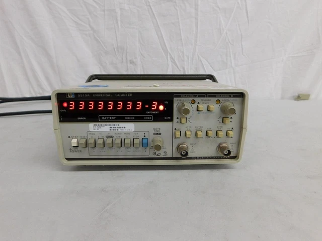 HP HEWLETT PACKARD Agilent 5315A Universal Counter #B8 (Tex2267) $19.99 ...