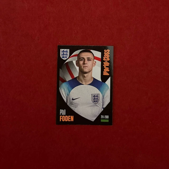 PHIL FODEN-ENGLAND-STICKER-FIGURINA-PANINI-WORLD CLASS-2024-N.285-NEW ...