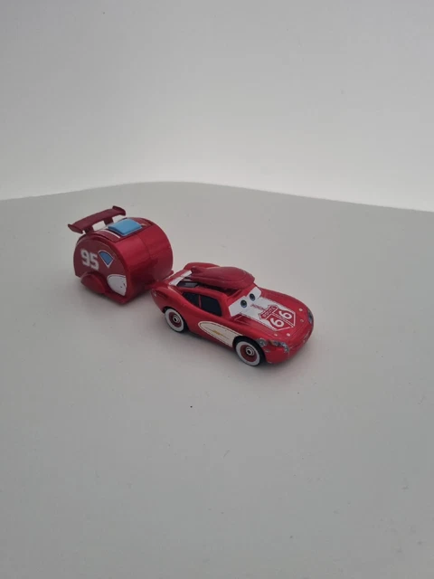 DISNEY/PIXAR CARS ROAD Trip Cruisin' Lightning McQueen & Trailer, Route ...