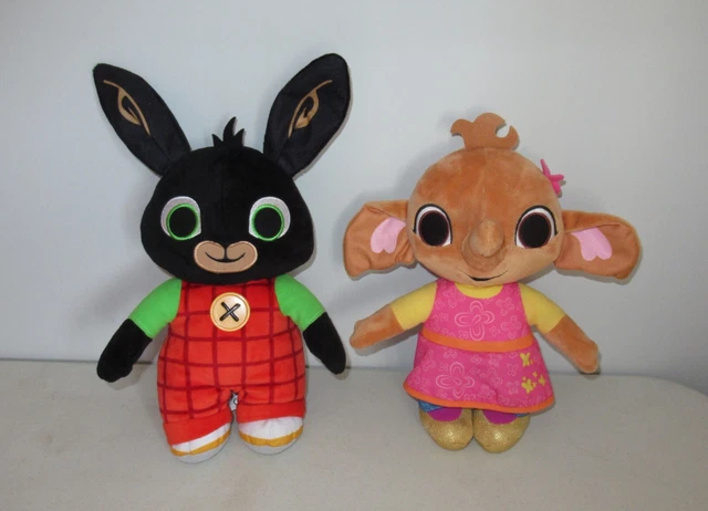 CBEEBIES BING BUNNY Talking Bing and Sula Plush Soft Cuddly Toys £7.50 ... CBEEBIES BING BUNNY Talking Bing and Sula Plush Soft Cuddly Toys £7.50 ...