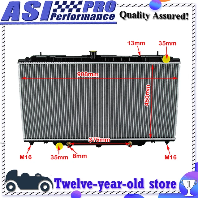 PREMIUM RADIATOR 36MM Fit NISSAN PATROL GU Y61 2.8L 3.0L ZD30 Turbo ...