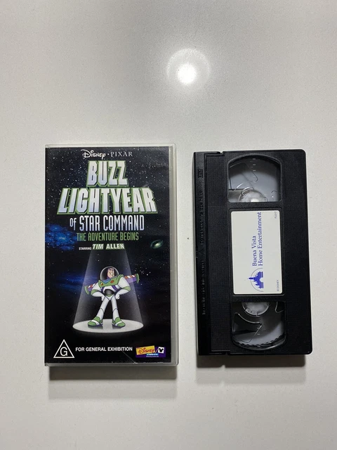 BUZZ LIGHTYEAR OF Star Command The Adventure Vintage VHS : Free Postage ...