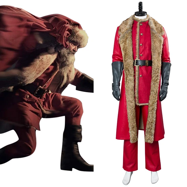 THE CHRISTMAS CHRONICLES Santa Claus Cosplay Costume Uniform Hat Coat ...