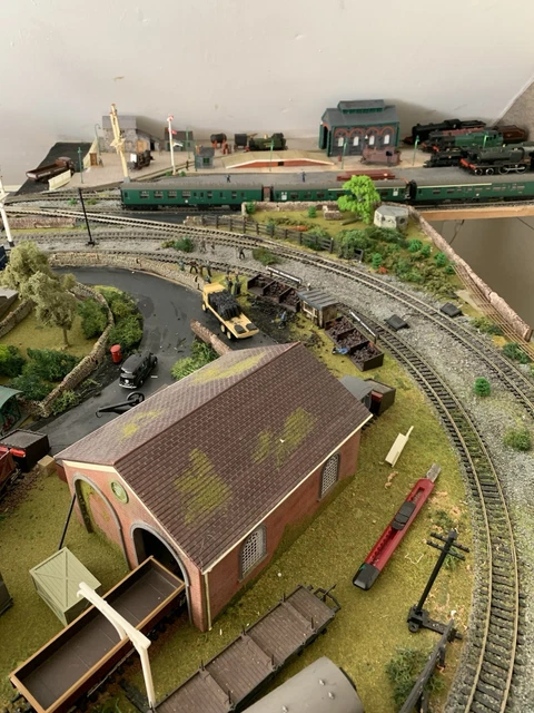 00 GAUGE MODEL railway layout £2,046.72 - PicClick UK