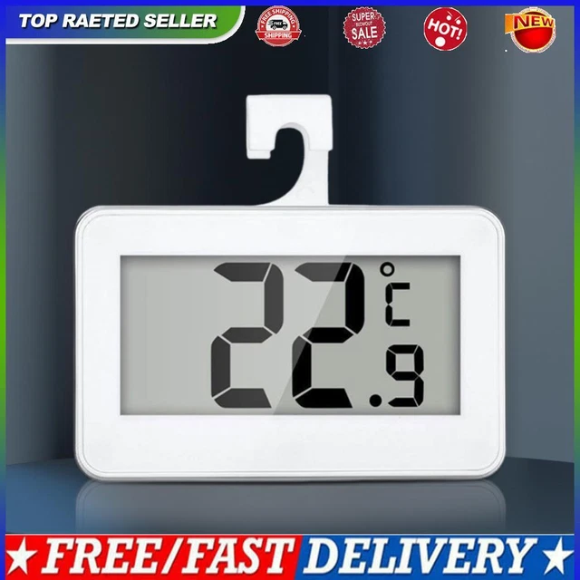 MINI REFRIGERATOR FRIDGE Thermometer Max/Min Record Function Room ...