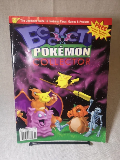 BECKETT POKEMON COLLECTOR Magazine Volume 1 Number 3 Issue 3 November ...
