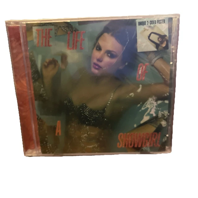 TAYLOR SWIFT THE Life of a Showgirl: Sweat and Vanilla Perfume CD with Poster £18.02 - PicClick UK